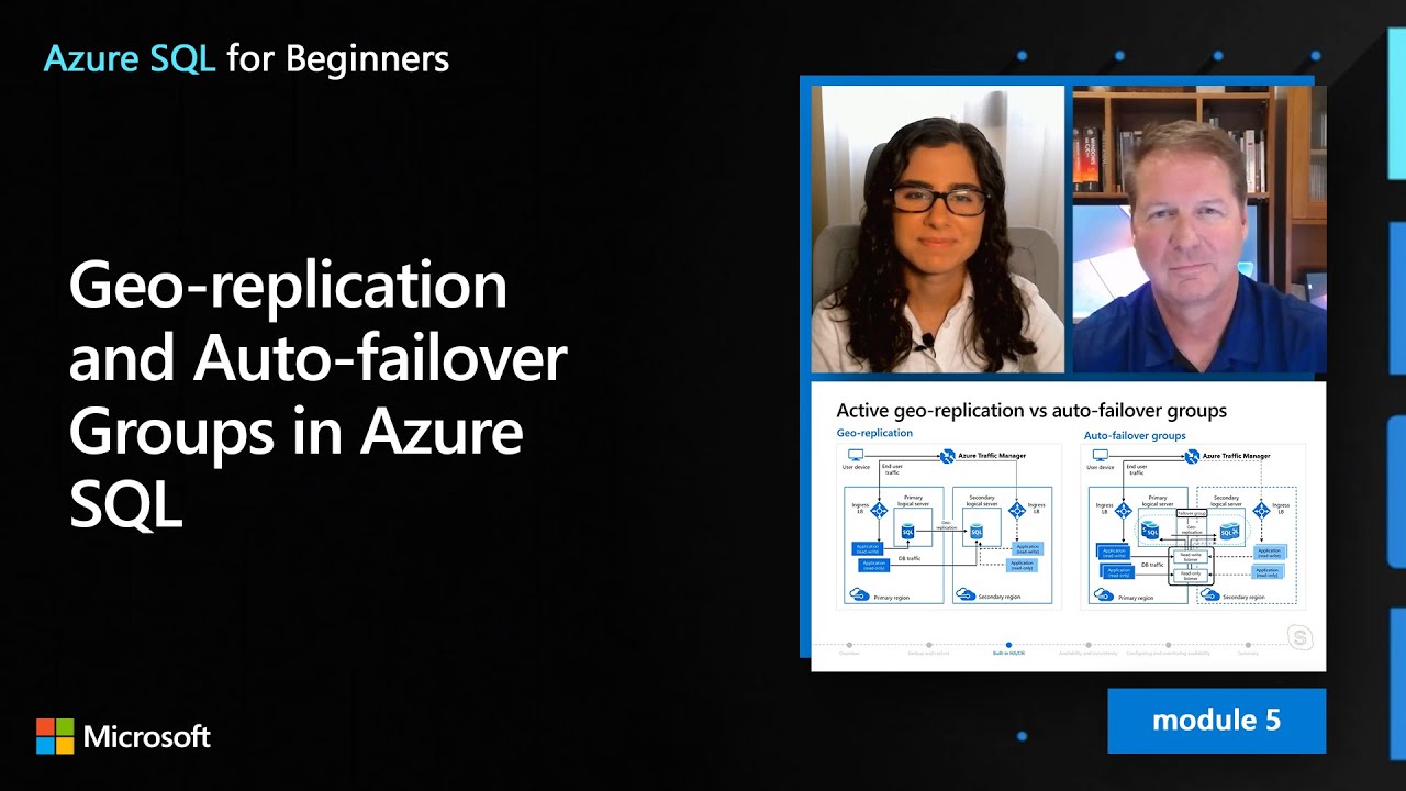 Geo-replication and Auto-failover Groups in Azure SQL | Azure SQL for beginners (Ep. 51)