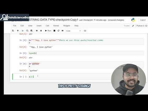 08. String and Boolean Data Types in Python