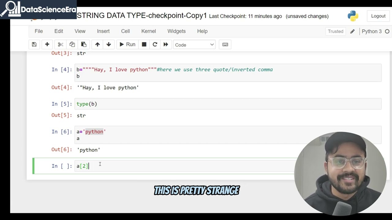 08. String and Boolean Data Types in Python
