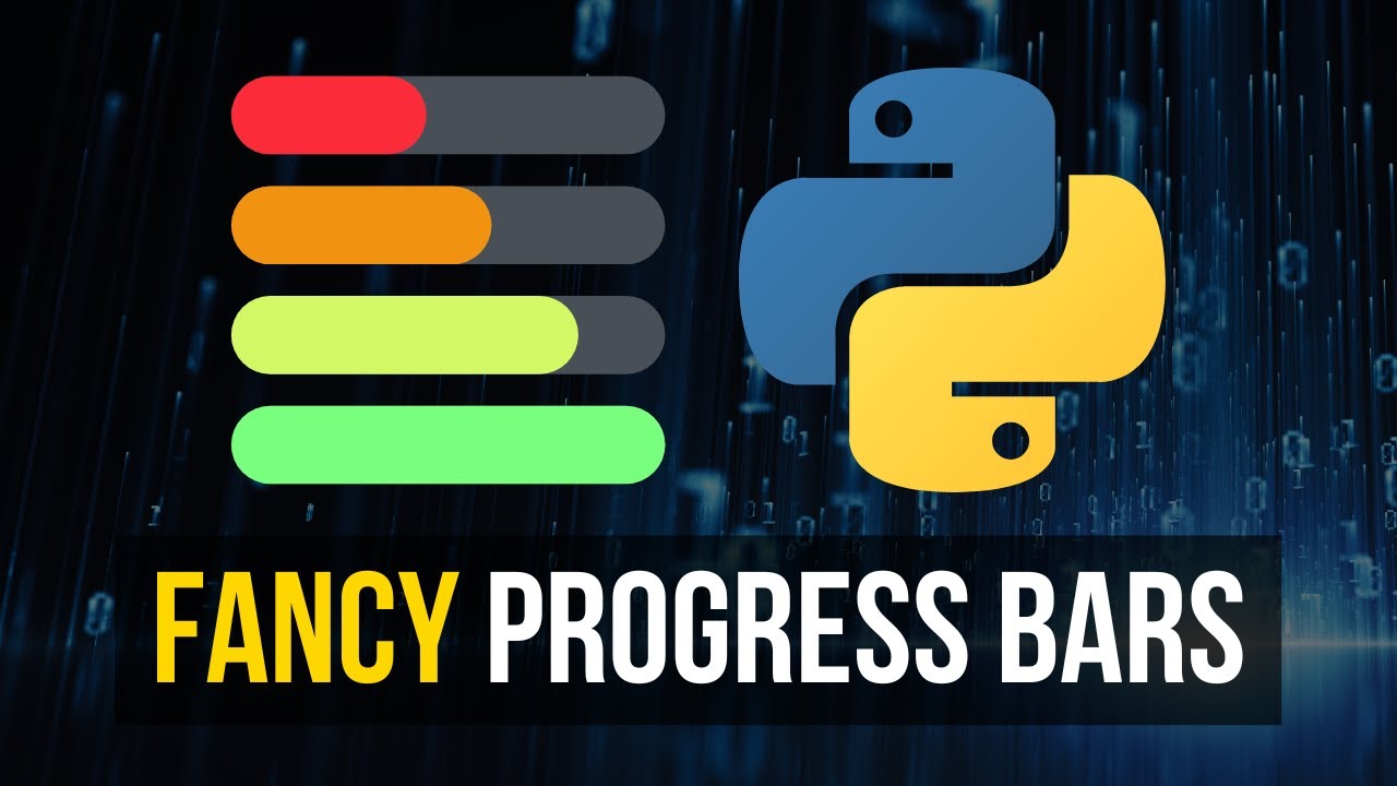 Professional Progress Bars in Python