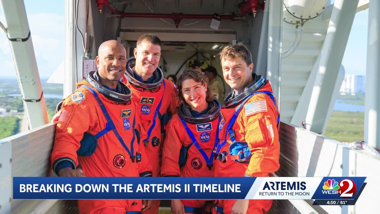 Artemis II: Countdown to launch day, historic mission around the moon