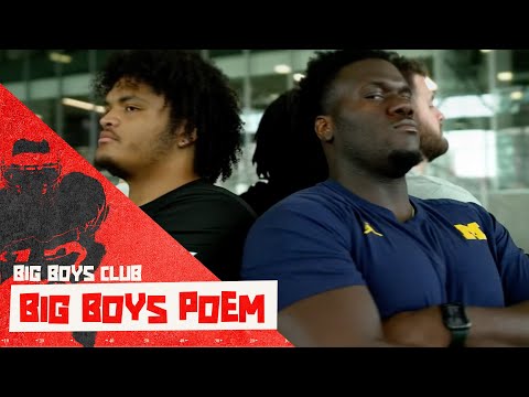 Geoff Schwartz's BIG poem for the BIG BOYS | Big Boys Club