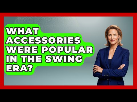 What Accessories Were Popular In The Swing Era? - Jazz Music Legends