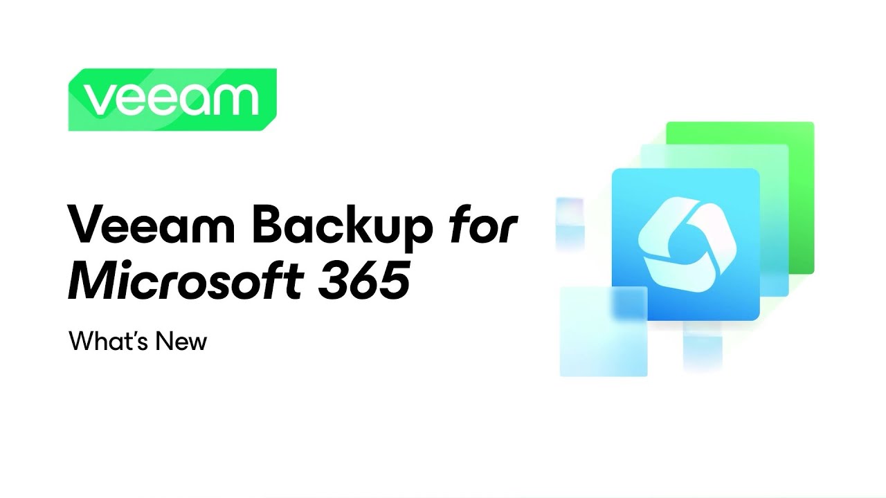 Veeam Backup for Microsoft 365v8 - What's New?