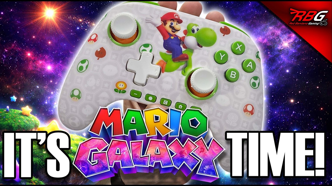 PowerA Advantage Wireless Controller Mario & Yoshi Edition Unboxing & Review for Nintendo Switch 2