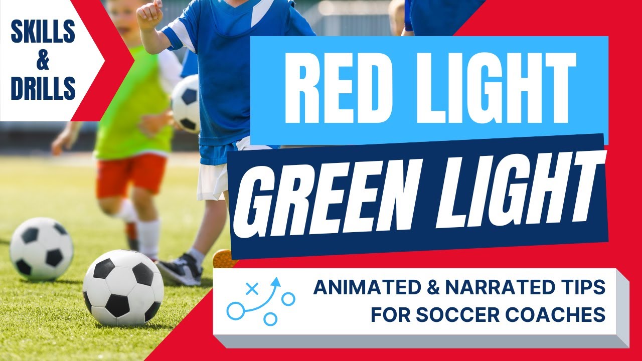 Red Light, Green Light - Fun Soccer Games for Kids