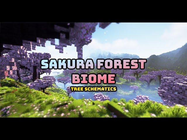 Sakura Forest Minecraft Map