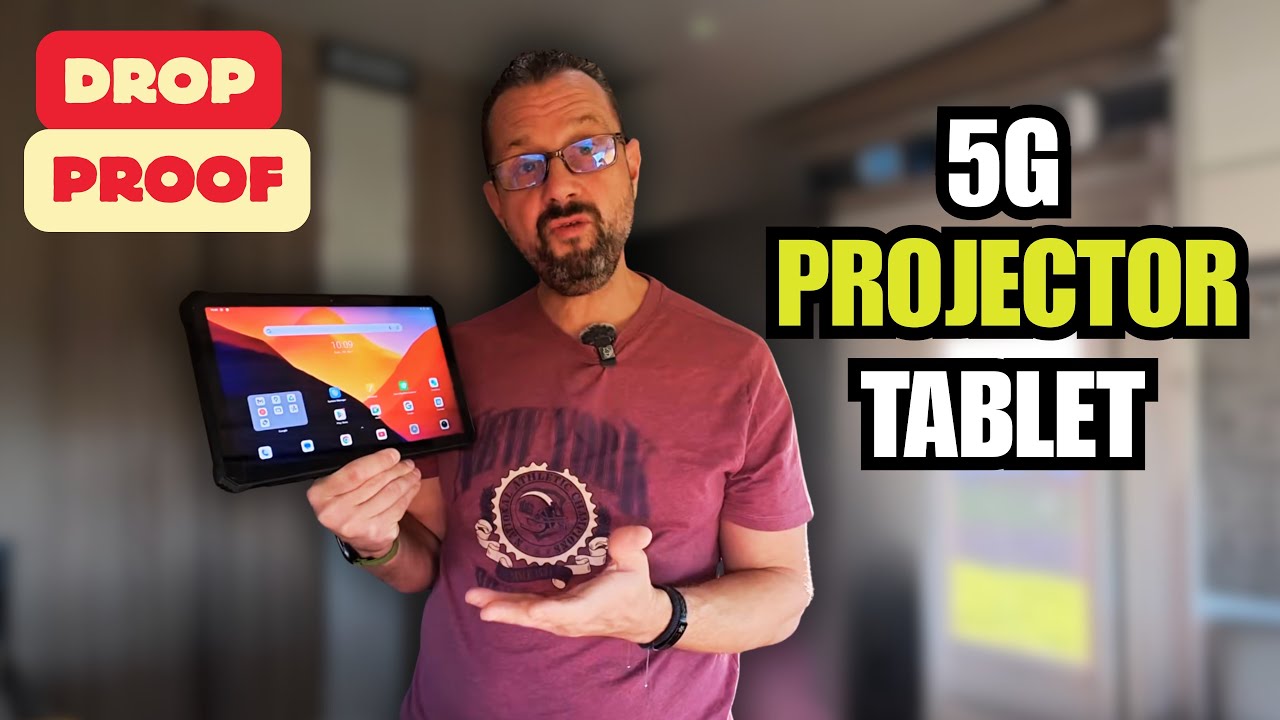 This Rugged 5G Projector Tablet Surprised Us! (Blackview Active 12 Pro Review)