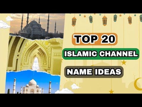 top Islamic ideas top Islamic channel name ideas