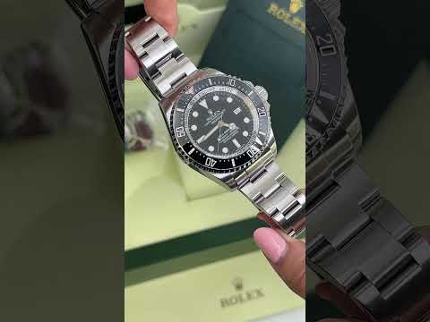 Rolex Sea Dweller DEEPSEA Black dial Watch Oyster Bracelet Stainless Steel Mens 116660