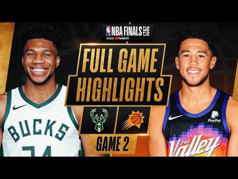 BUCKS at SUNS | FULL GAME 2 NBA FINALS HIGHLIGHTS | July 8, 2021