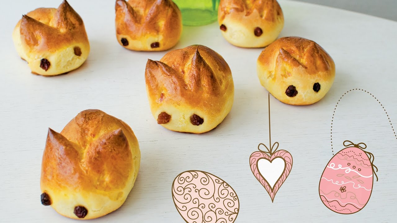 Sweet Easter Bunny Bread