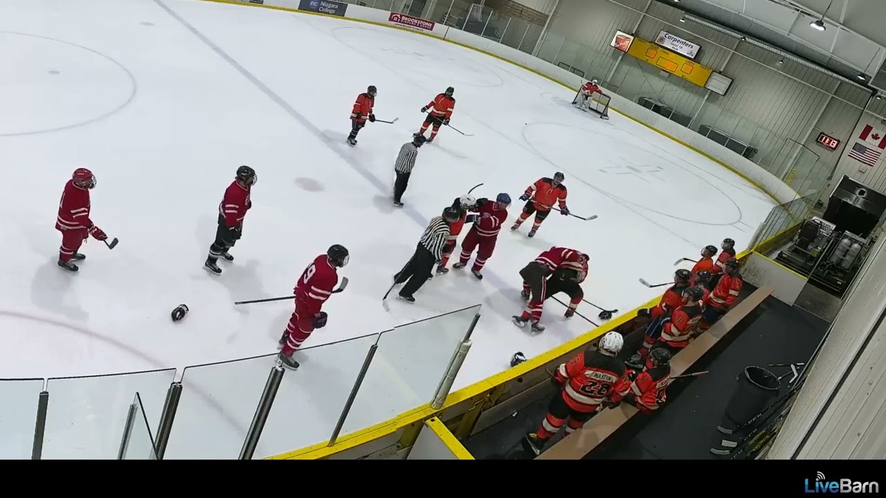Beer League Hockey Fights - Stick in the nuts leads to Fight