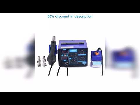 #760W 2 in 1 soldering station Soldering Iron with desoldering gun Saike 952D for chip repair