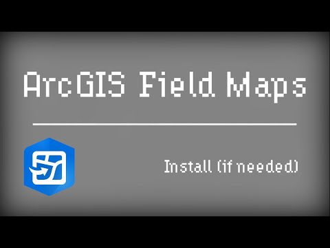 APHIS PPQ End User Tools Presents: ArcGIS Field Maps - Install