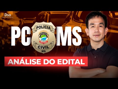PC MS: Edital PUBLICADO! Foco Total na Aprovação!