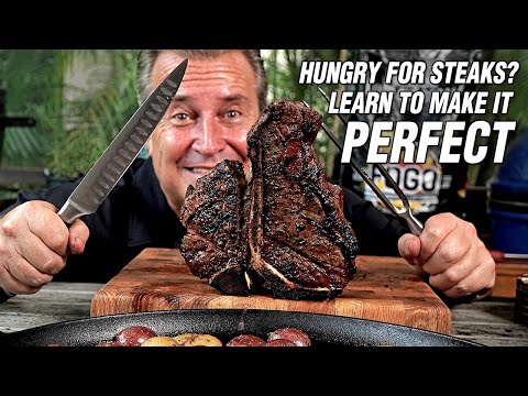The KING of Steaks | How to Cook a Porterhouse Steak The RIGHT Way!!! On the Big Green Egg