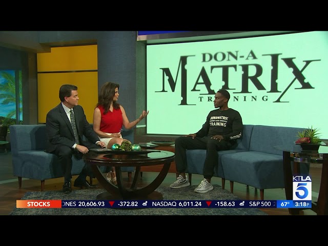 Don-A-Matrix on training NFL & MLB players and what he has coming up