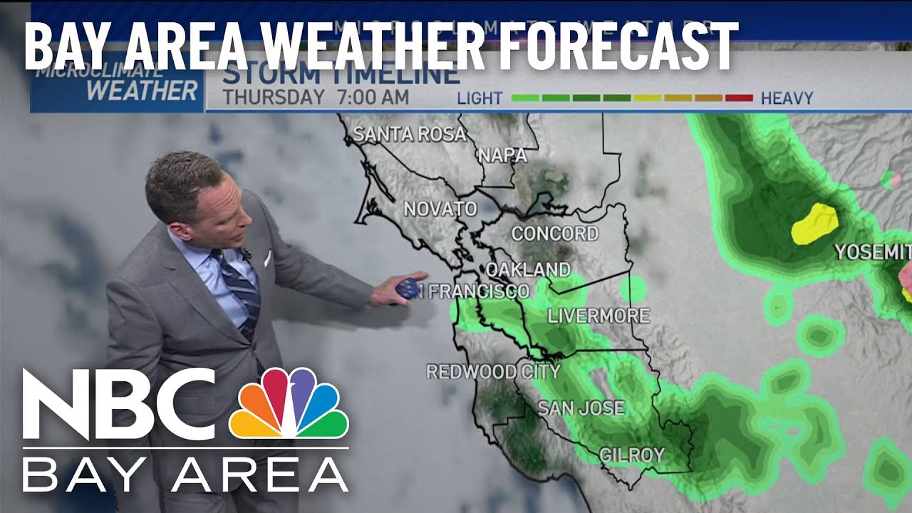 Bay Area Forecast: When Unusual May Rain Exits