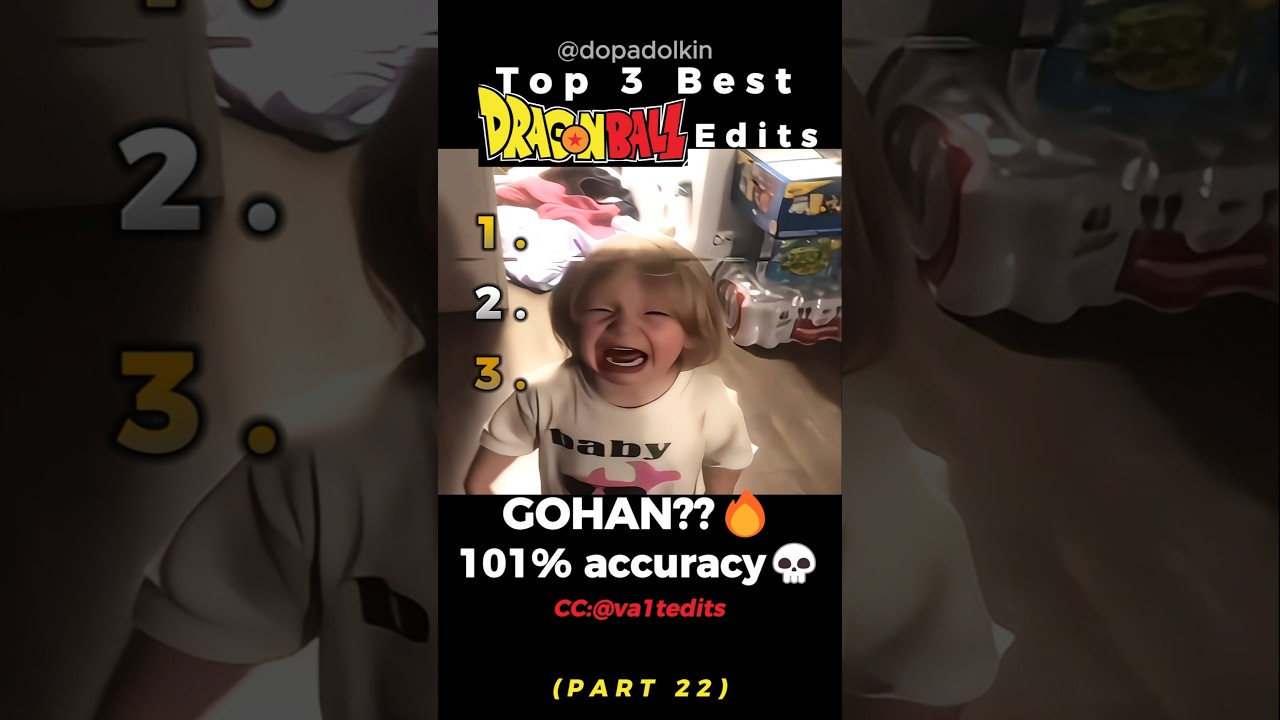 Ranking the Best Gohan Edits