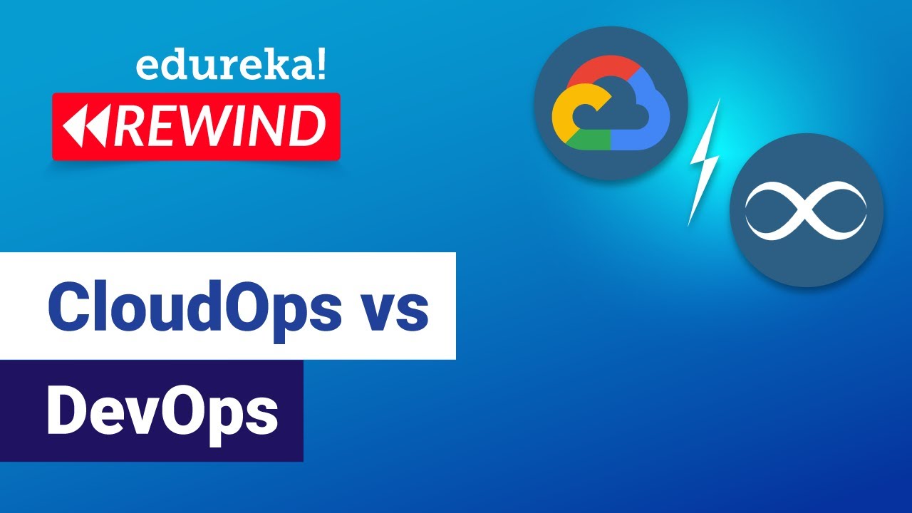 CloudOps vs DevOps  | What Is CloudOps | Edureka | AWS Rewind -6