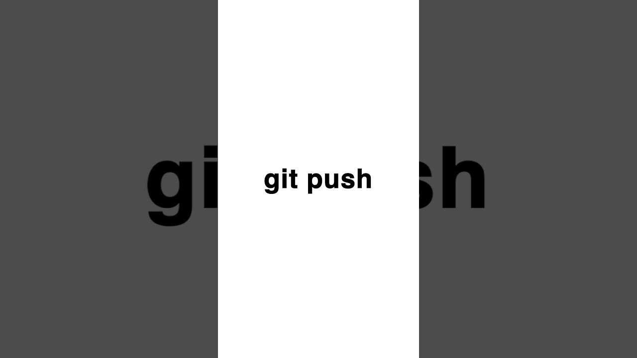 Git Commands: Git Push || Version Control || Frontend || Coding Mentor #git #shorts #learntocode
