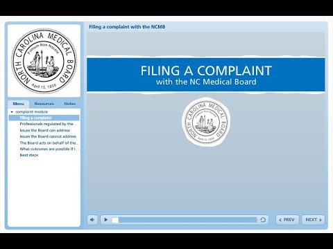 Filing a Complaint with the NCMB