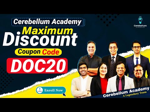 Cerebellum Academy Coupon Code ||Cerebellum Academy Maximum Discount Coupon Code #cerebellumacademy