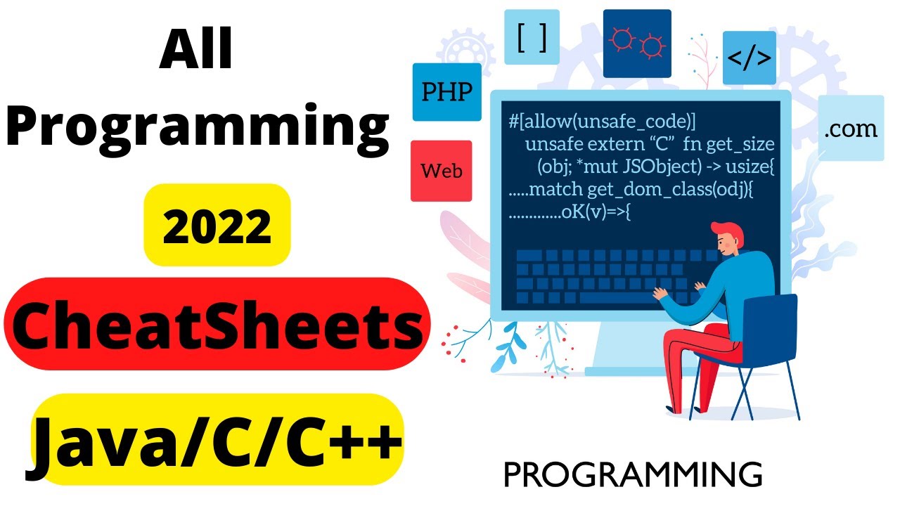 Java Cheat Sheet | c Programming | Python in 2022