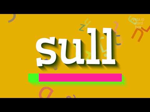 HOW TO SAY SULL? #sull