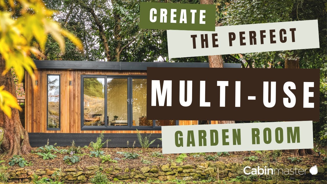 Multi-Purpose Garden Room Tour | Office, Music Studio & Chill-Out Cabin