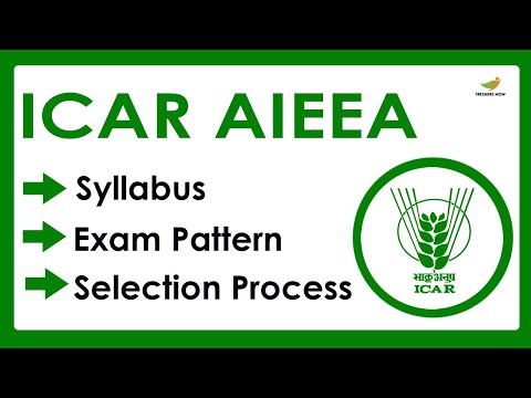 ICAR AIEEA Syllabus 2023 | Exam Pattern for ICAR AIEEA Entrance Exam 2023