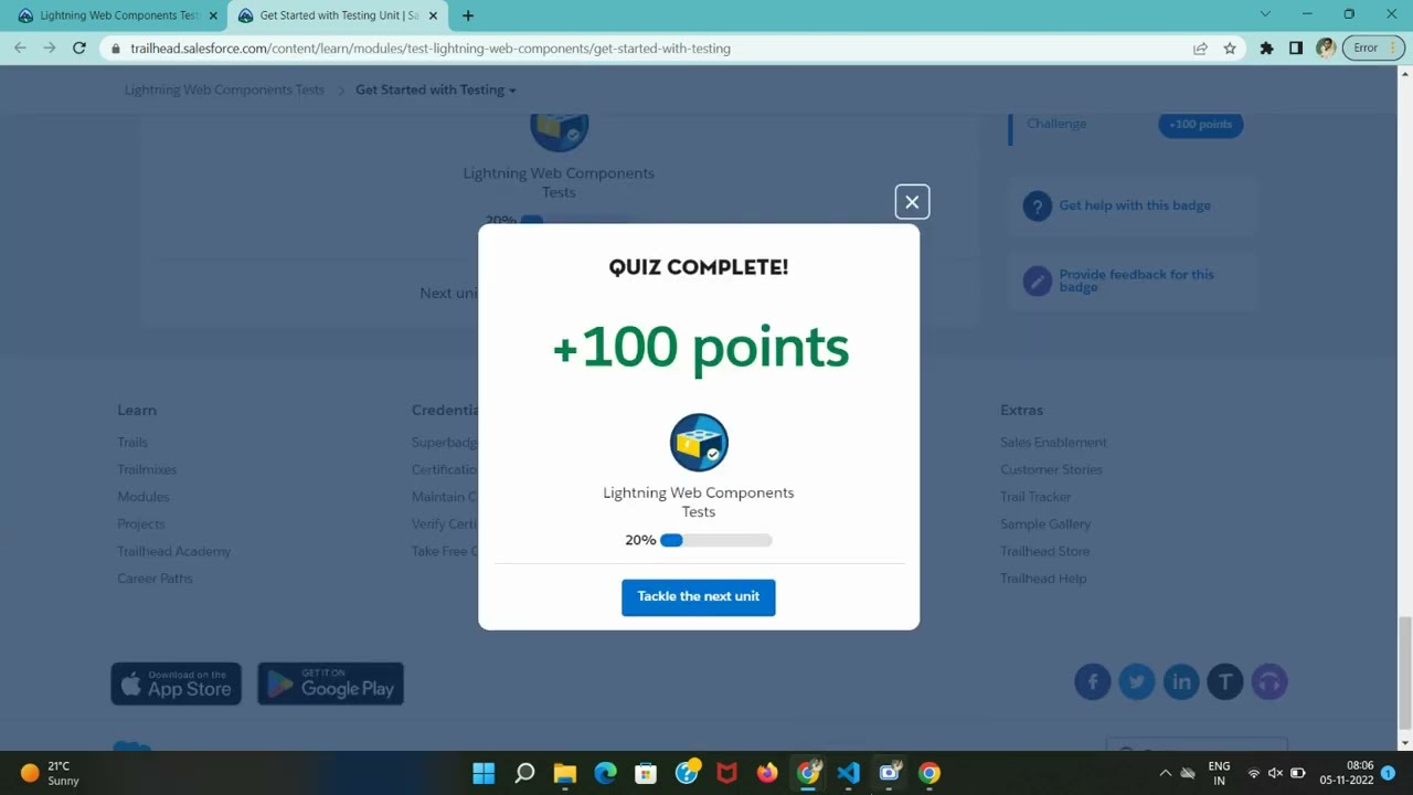 Get Started with Testing | Lightning Web Components Tests