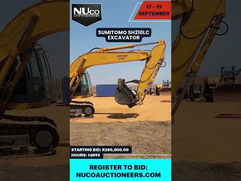 SUMITOMO SH210LC EXCAVATOR | NUco Auctioneers