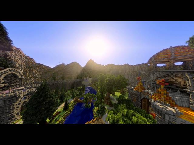 [MiniMap] Kajun - the twin castles Minecraft Map