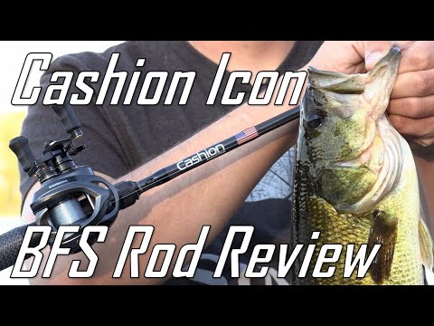 Cashion Icon Bait Finesse Rod Review - BFS Fishing with the KastKing Kestrel Elite BFS