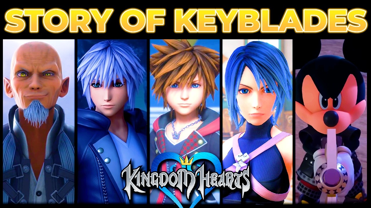 Every Keyblade Wielder Explained! Kingdom Hearts Lore