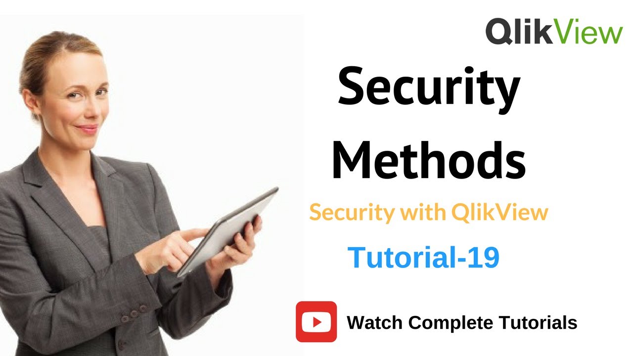 QlikView Security Methods Overview Tutorial 19