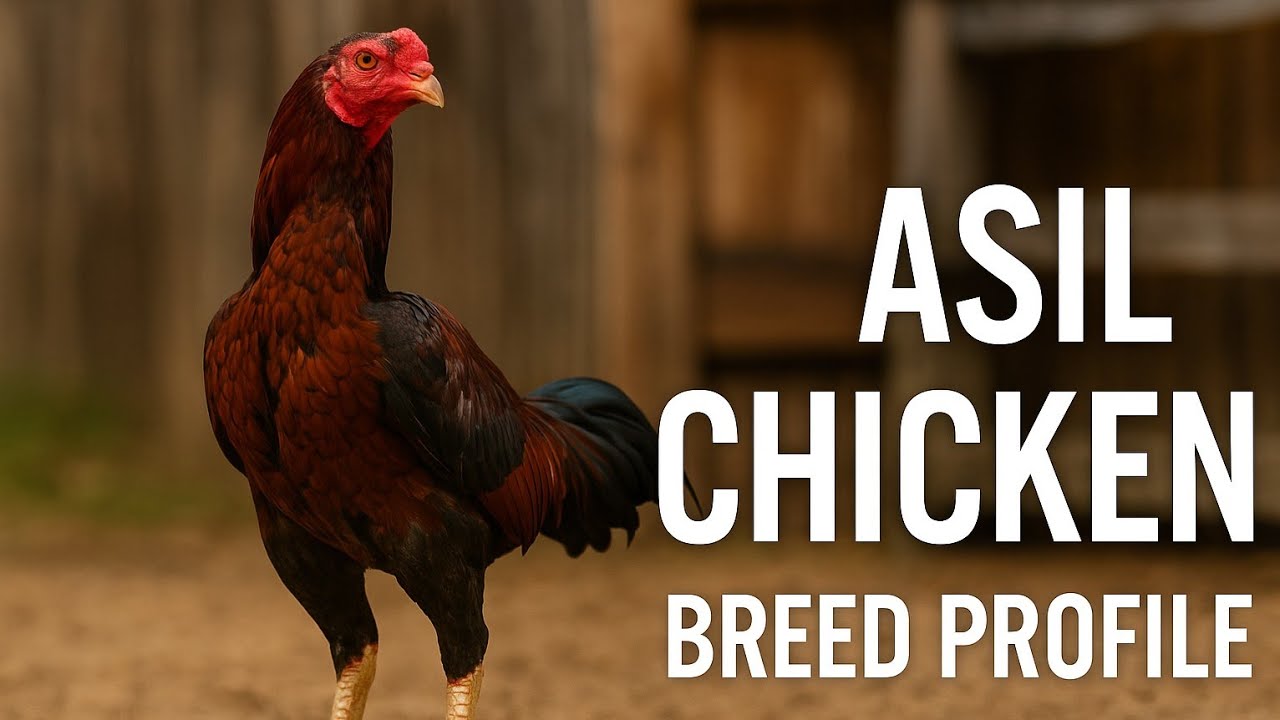 Chicken Breed Profile - The Asil (Aseel)