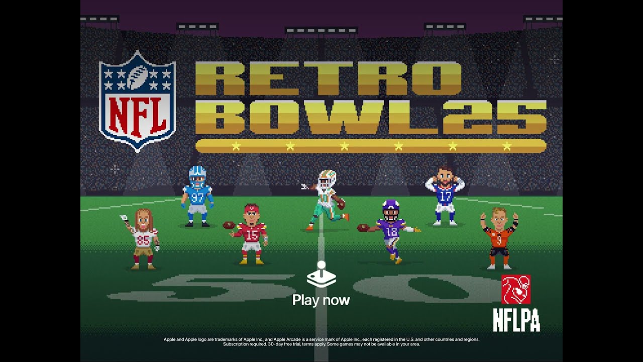 NFL Retro Bowl '25 Out Now, Exclusively on Apple Arcade