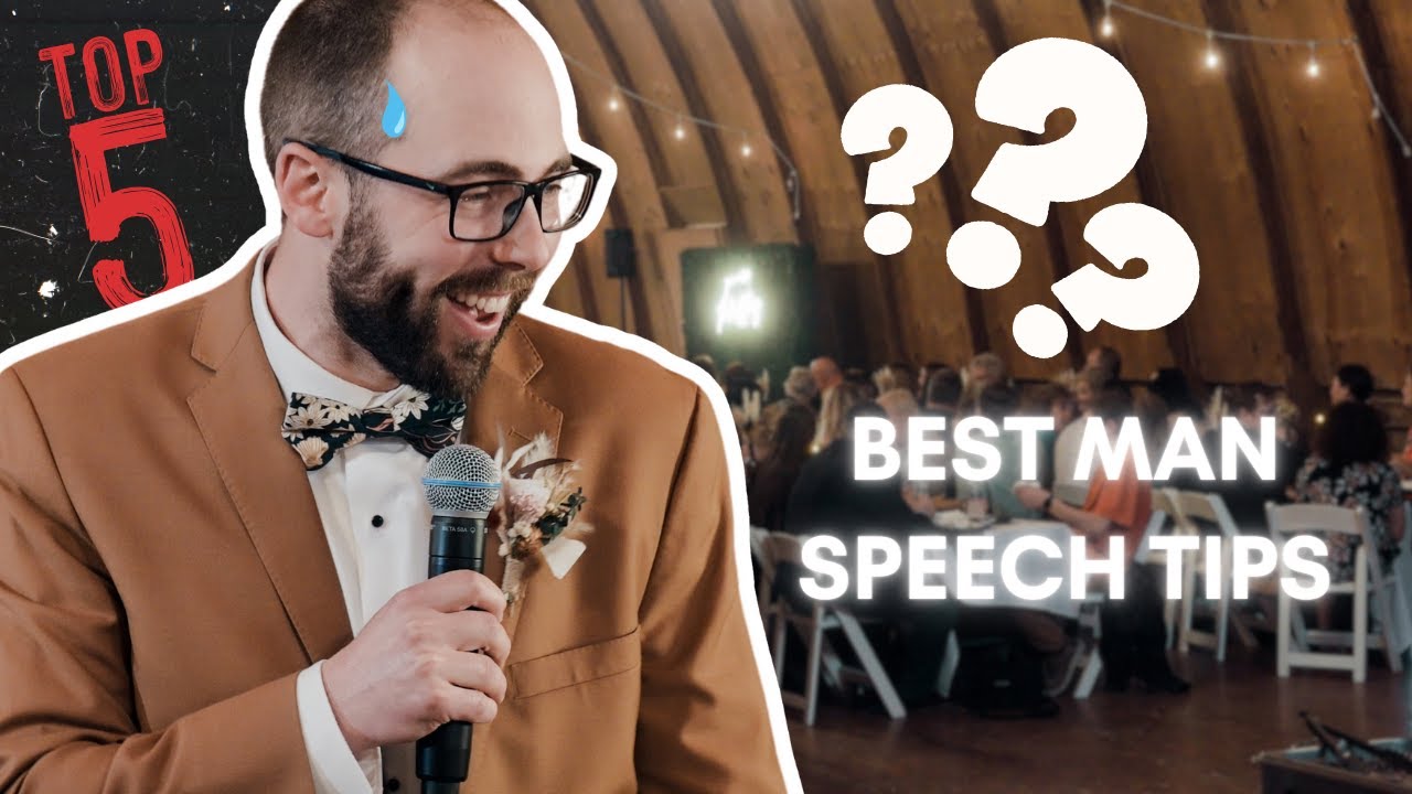 Best Man Speech Tips (Top 5)