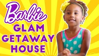 Barbie Glam Getaway House Opening | Alyssa's Surprise Toy Review
