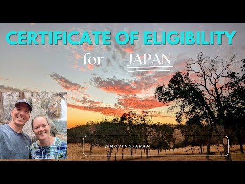 Japan- Submitting a Missionary Certificate of Eligibility