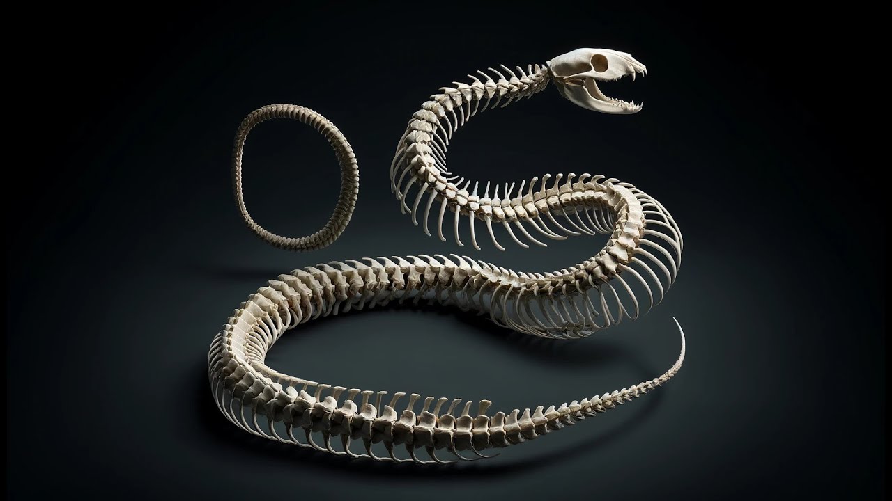 Inside a Snake’s Skeleton Nature’s Ultimate Flexibility