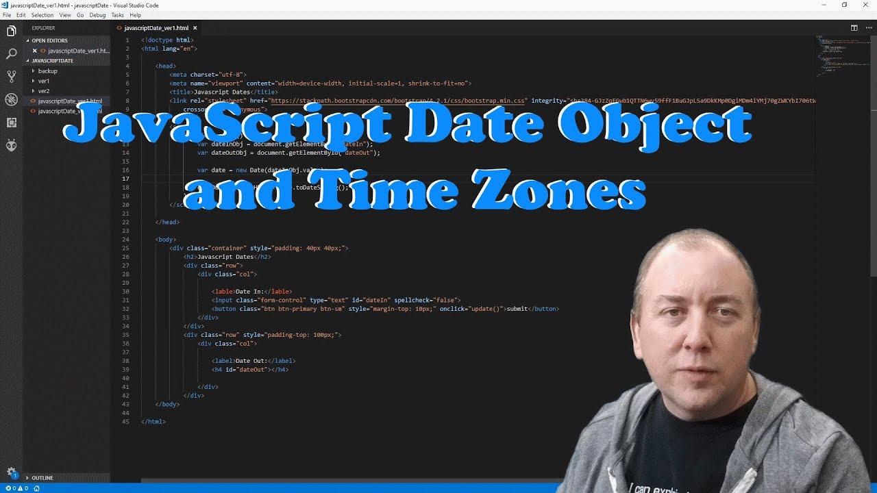 JavaScript Date Object and Time Zones | Fixing an 