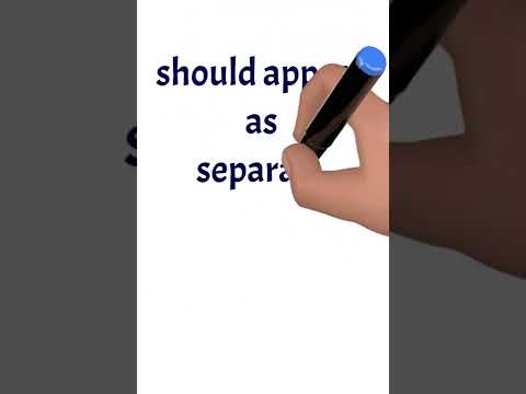 Rule for the usage of Hyphen - 5 ||Punctuations|| Hyphen || #shorts