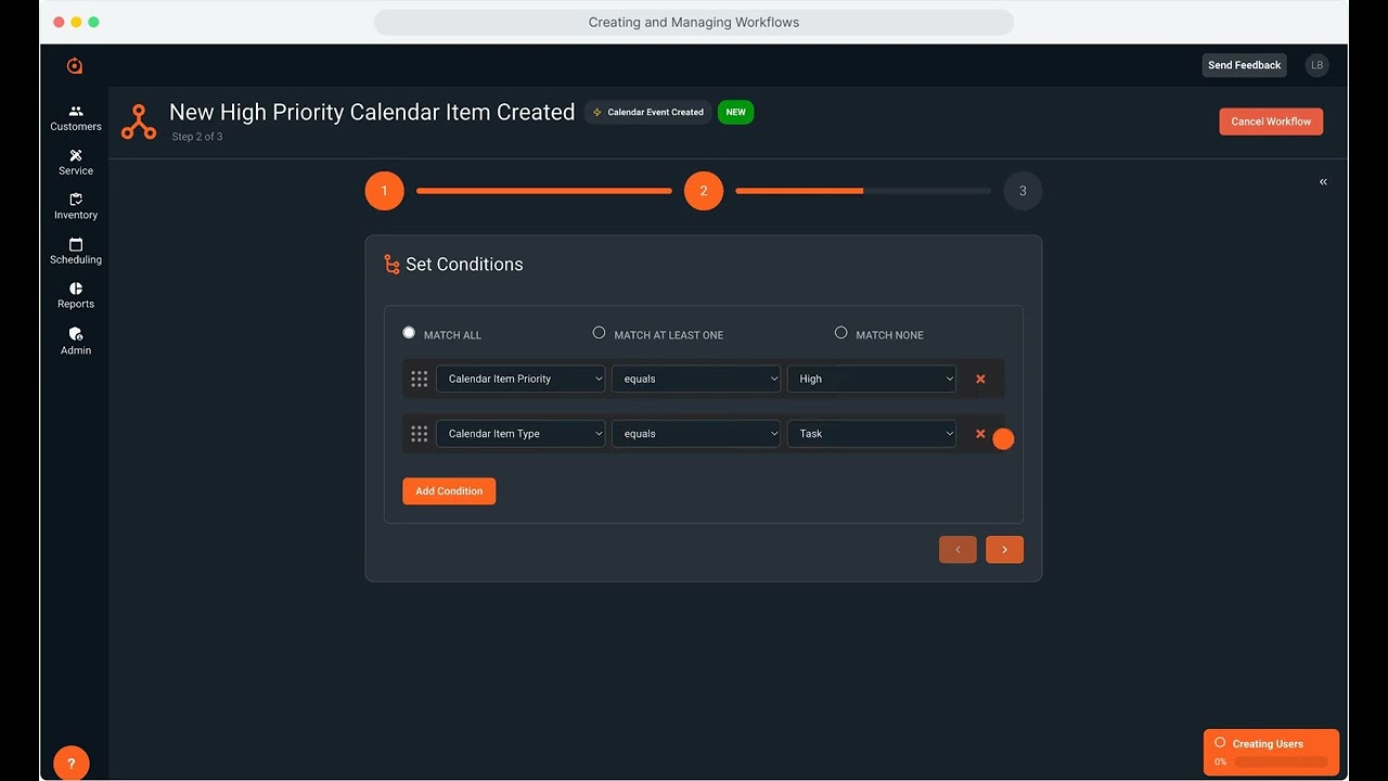 Rev.io PSA: Admin - Workflows - Email Notifications