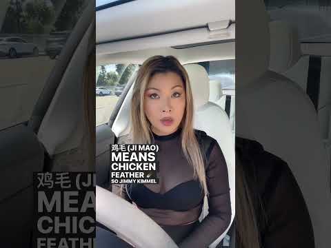What does Jimmy Kimmel mean in Chinese? #comedy #learnchinese #jimmykimmel #name #roast #oscars