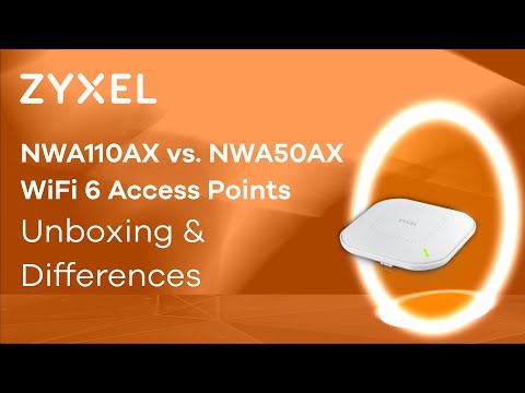 Zyxel NWA50AX WiFi 6 Access Point (1.7Gbps AX) w/ NebulaFlex