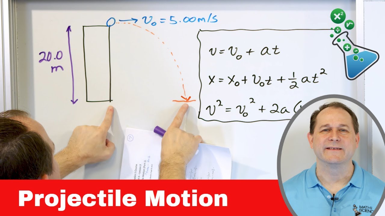 Solving Projectile Motion Problems in Physics - [1-4-7]